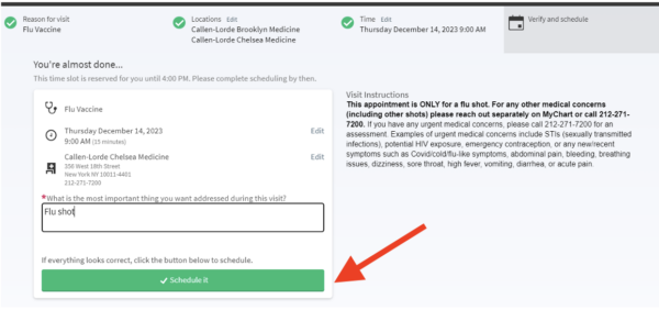 Making Appointments with a Scheduling Ticket - Callen-Lorde